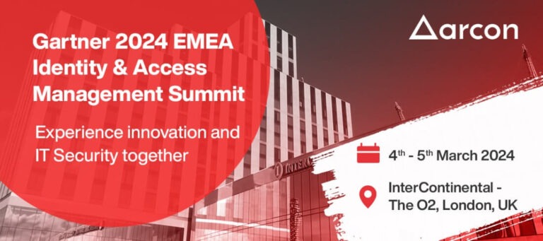 Gartner 2024 EMEA Identity & Access Management Summit - ARCON